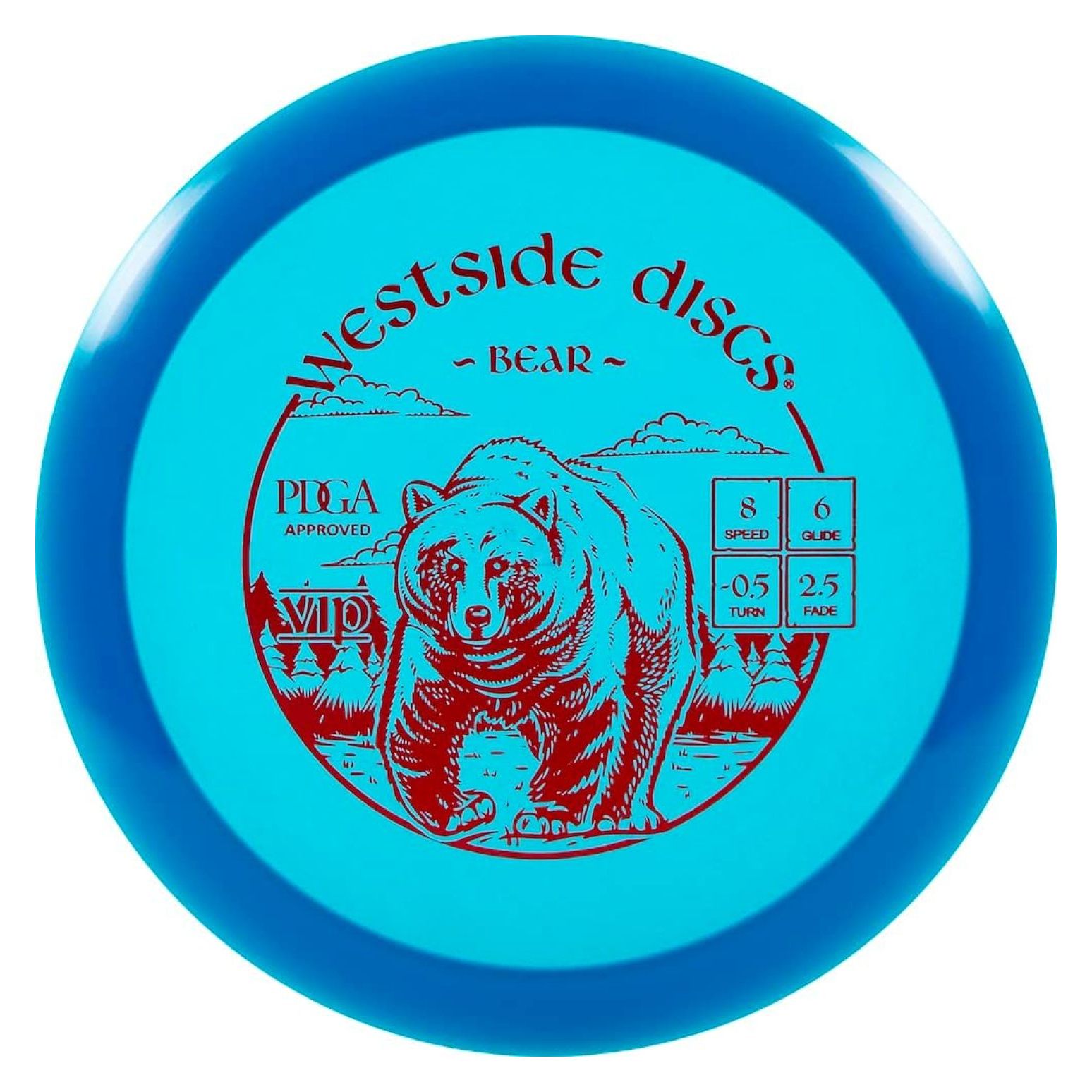 VIP Bear Fairway Driver Golf Disc [Colors Will Vary] - Walmart.com