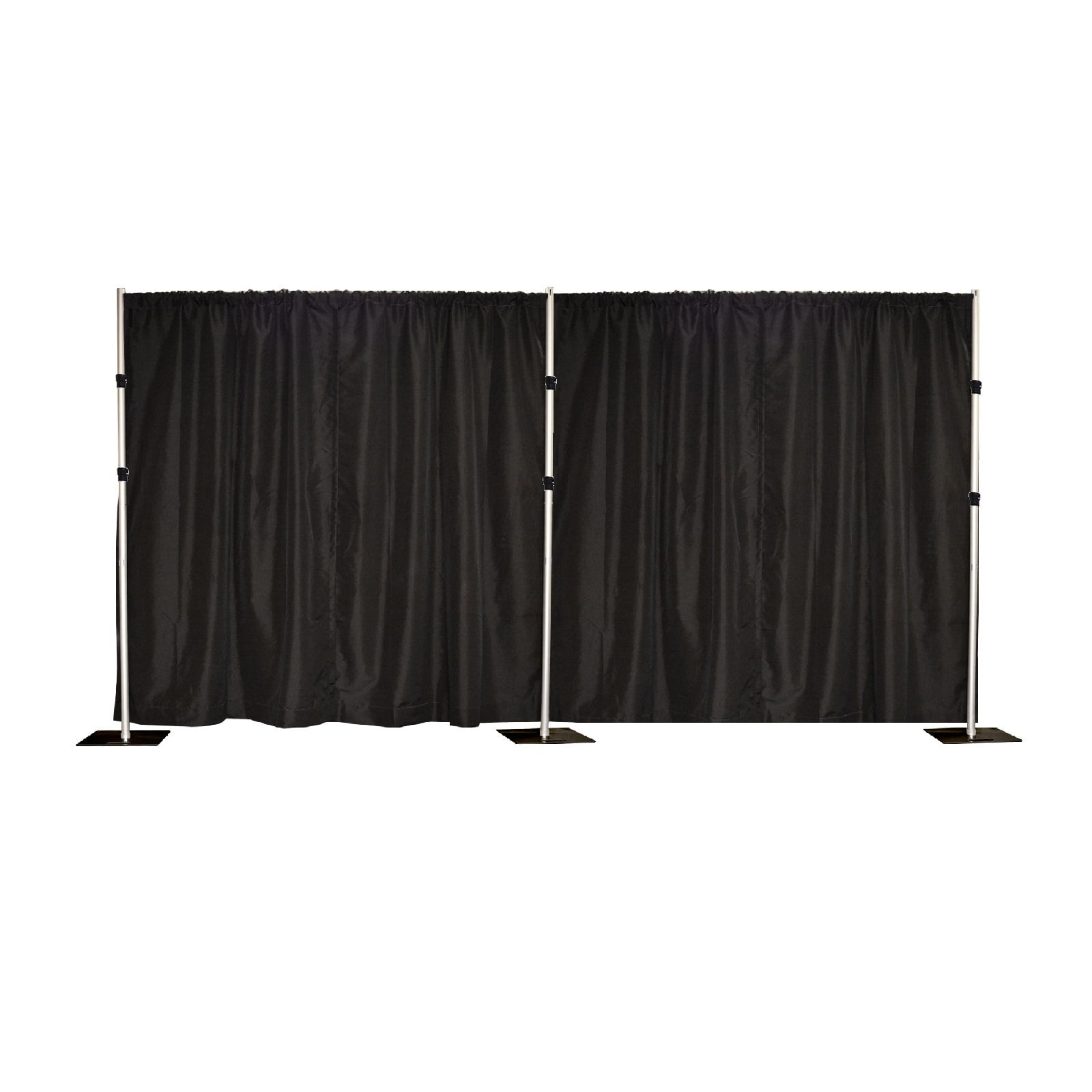 VIP Crowd Control 10' x 20' Pipe and Drape, Backdrop Kit, Adjustable ...