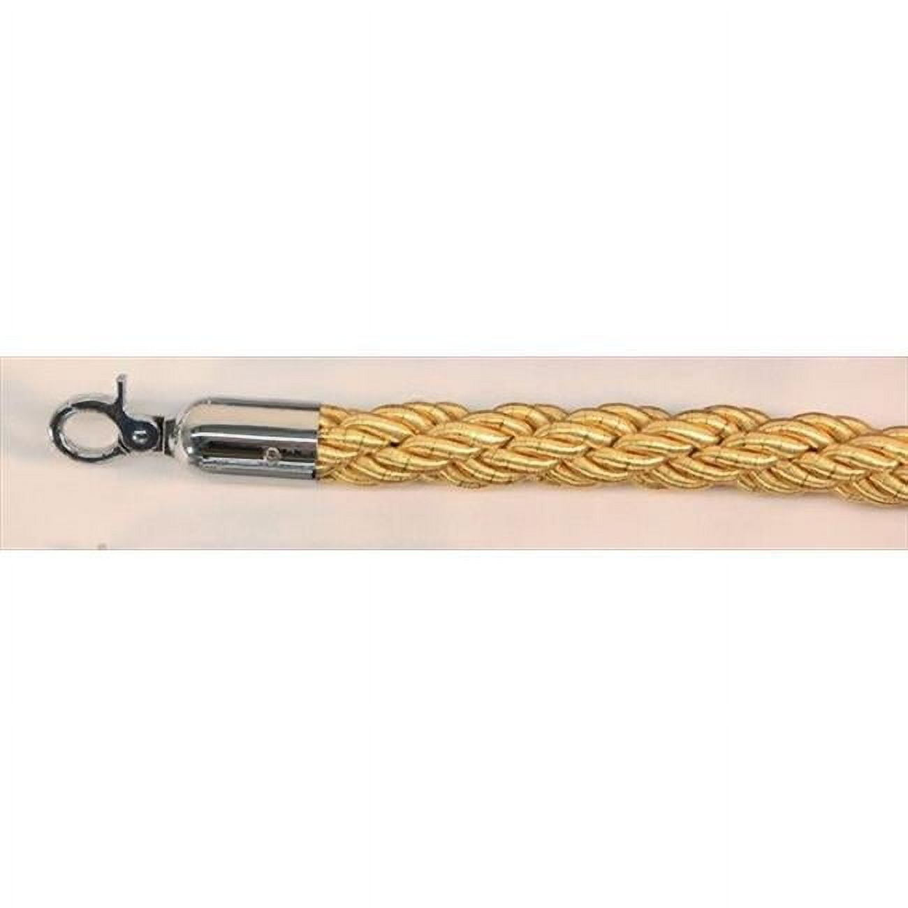 VIP Crowd Control 1674 60 in. Braided Rope with Mirror Closable Hook ...