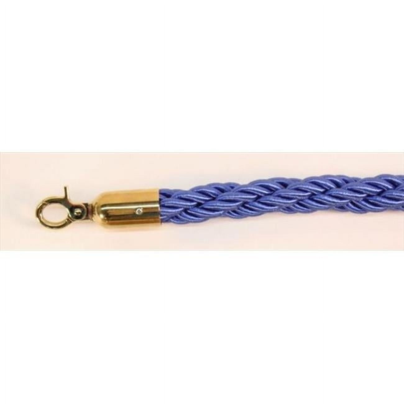 VIP Crowd Control 1677 60 in. Braided Rope with Gold Closable Hook ...