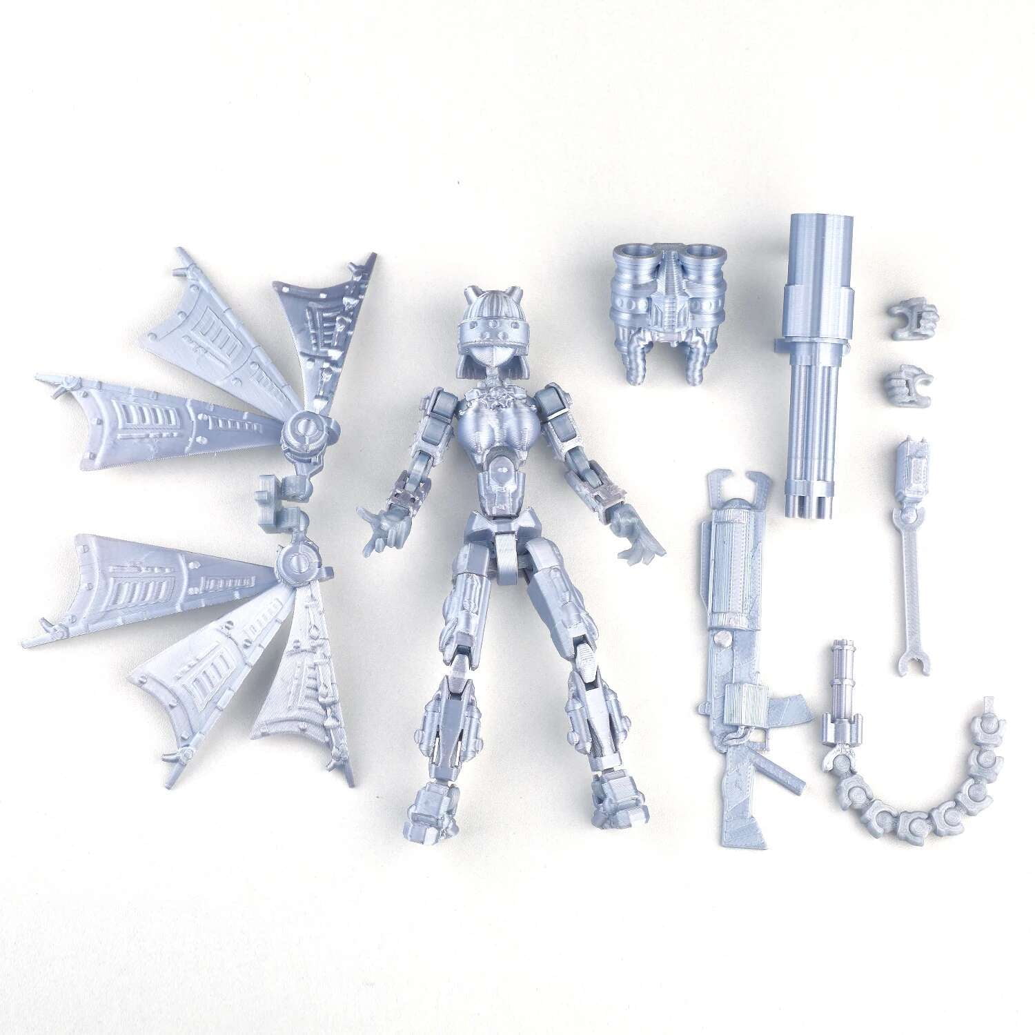 VIP-Dropshipping 9L3D Printed Lucky Dummy 13 Action Figures Movable ...