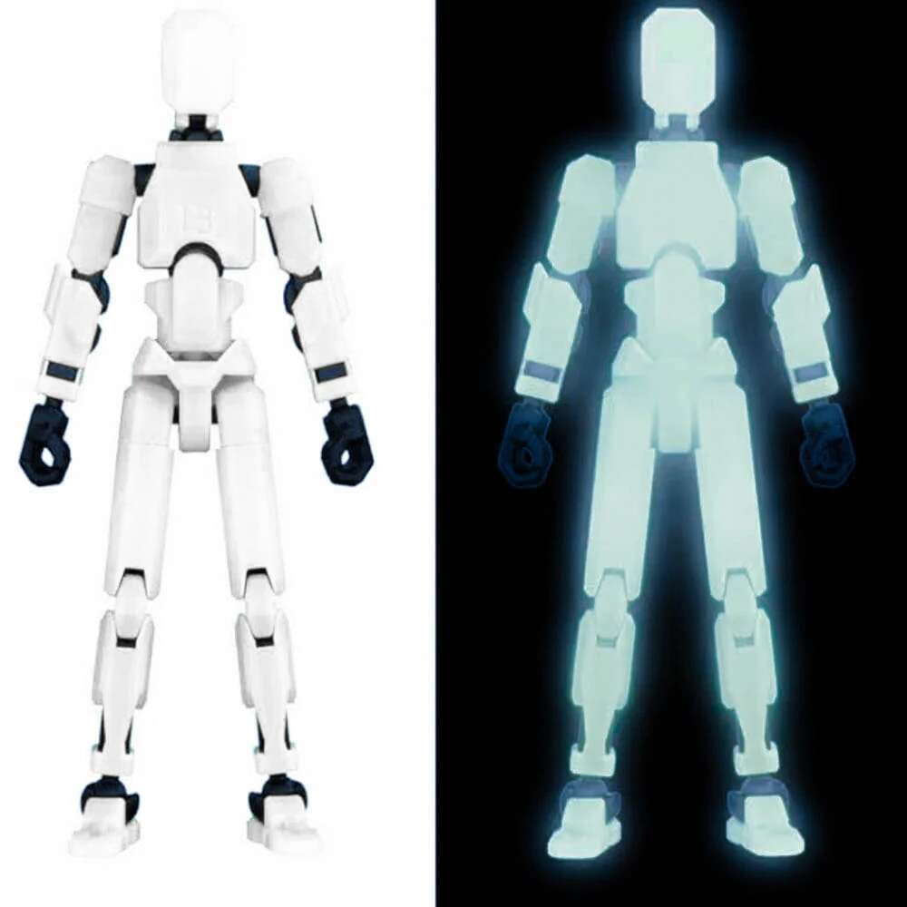 VIP-Dropshipping 9L3D Printed Lucky Dummy 13 Action Figures Movable ...