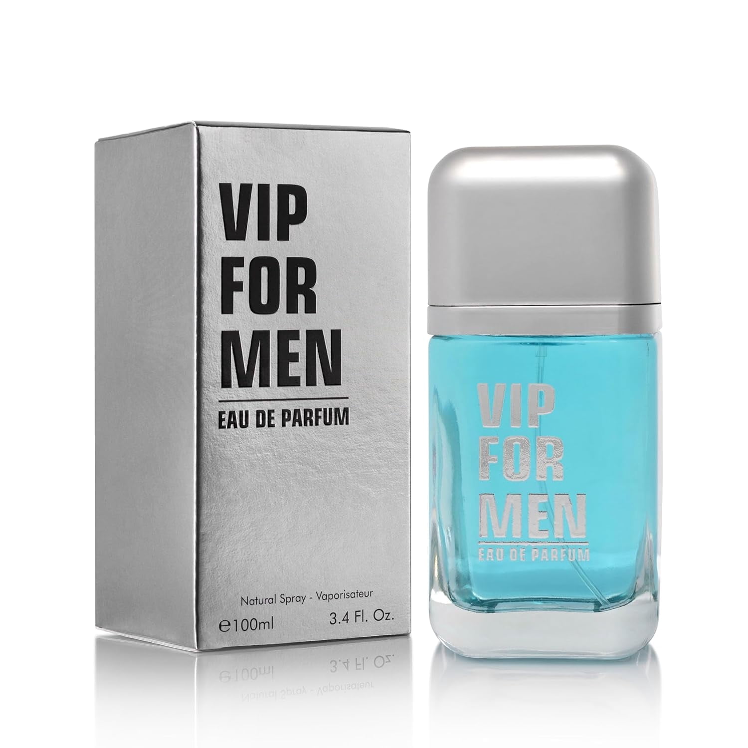 VIP Eau De Parfum for Men, Woody Floral Cologne with Lavender & Citrus ...
