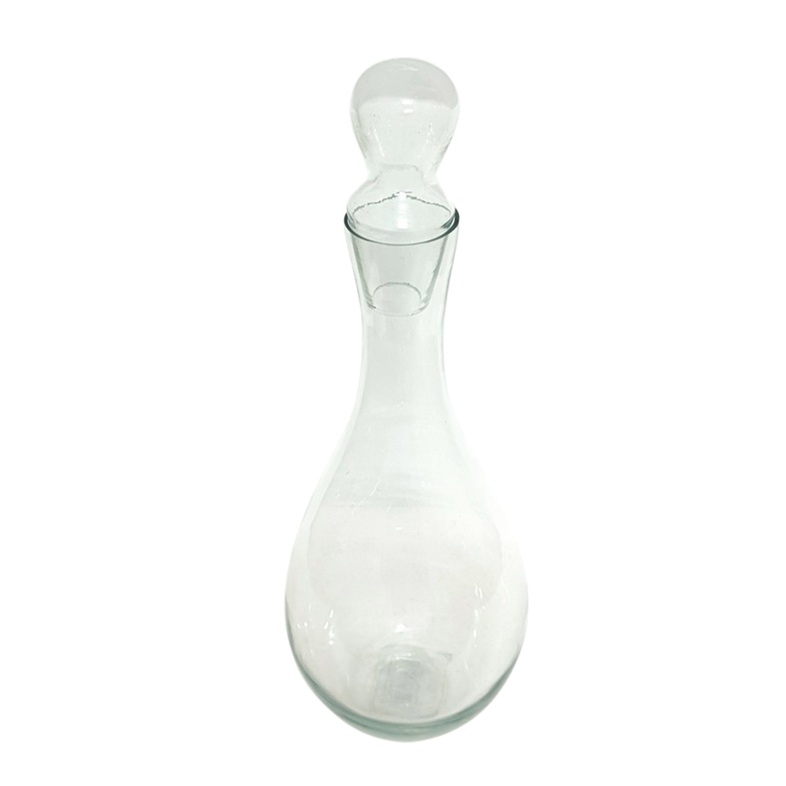 VIP Glass 14 in. White Carafe with Stopper - Walmart.com