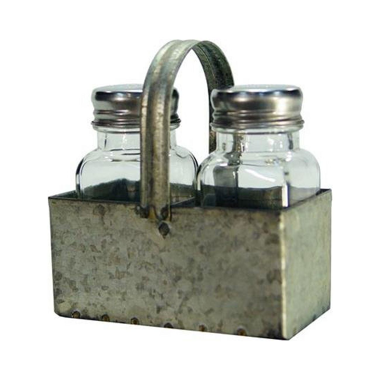 VIP Home & Garden IH1077 Metal Salt & Pepper Holder Gray - Walmart.com
