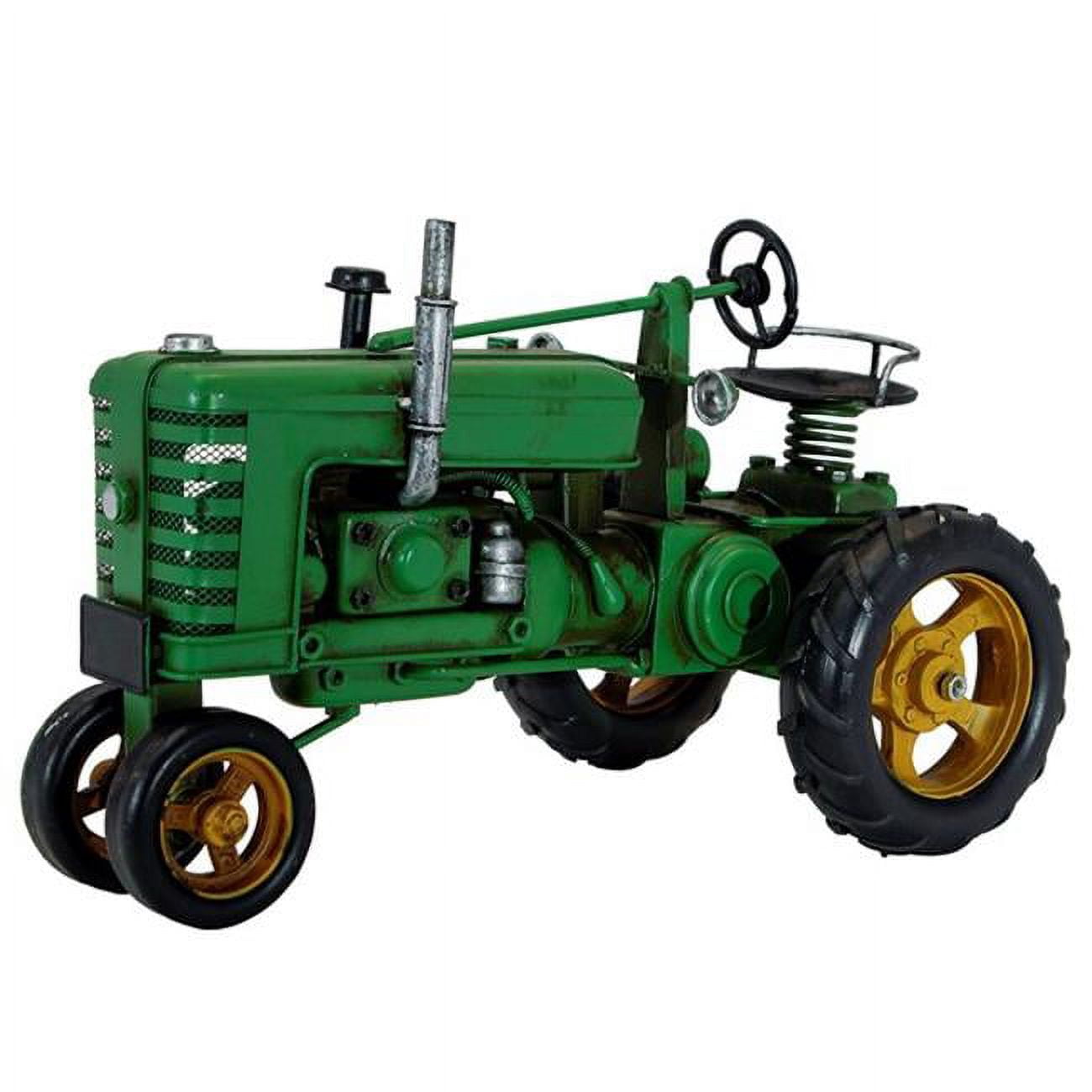 VIP Home & Garden RD1000 Metal Tractor Decor, Green - Case of 12 ...