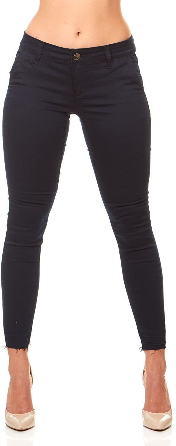 VIP Jeans - Women Skinny Jeans Pant Trouser Push Up Stretch Fray in ...