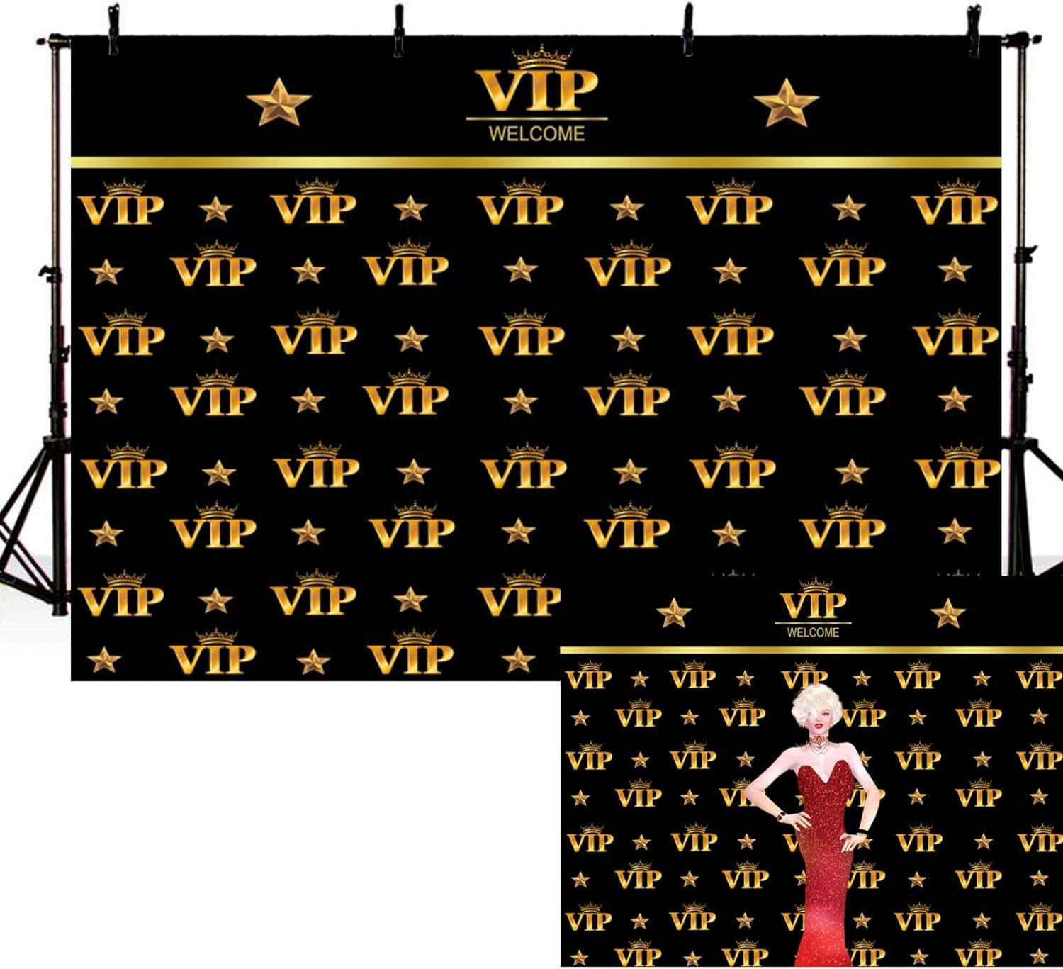 VIP Photography Backdrop Red Carpet Event Backdrop for Star Catwalks ...