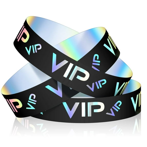 VIP Plastic Wristbands 500 Pack, Custom Party Bracelets for Events ...
