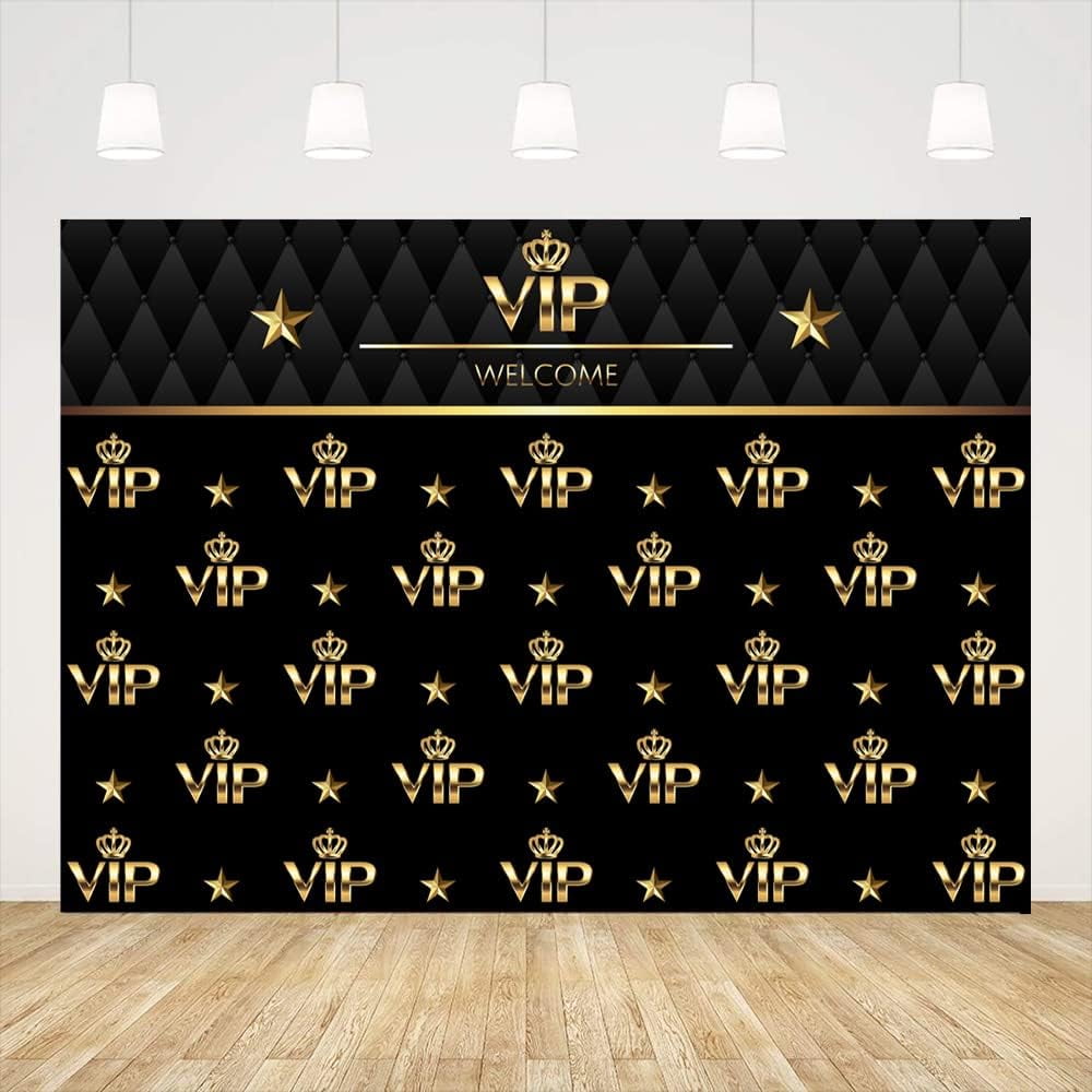 VIP Red Carpet Event Backdrop for Photography Royal Crown Gold ...