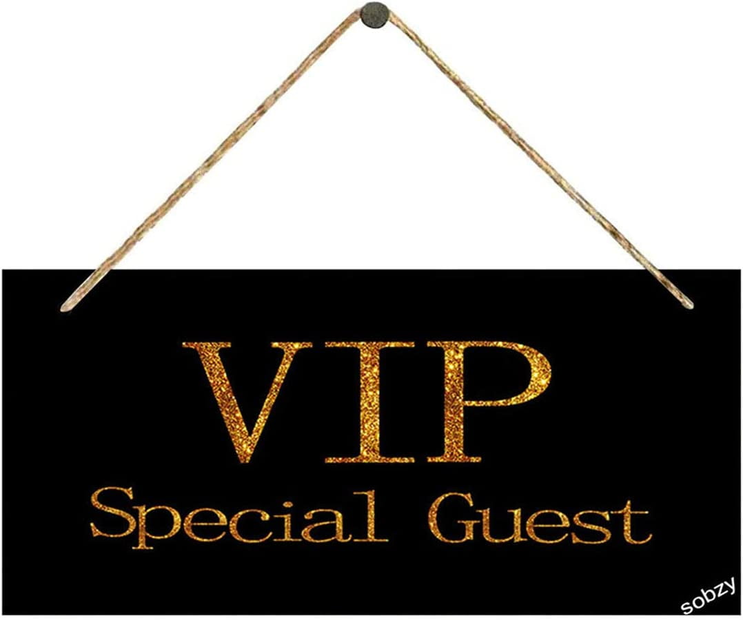 VIP Room Party Home Bar Sign Club Hanging Plaque Garden Shed Gift ...