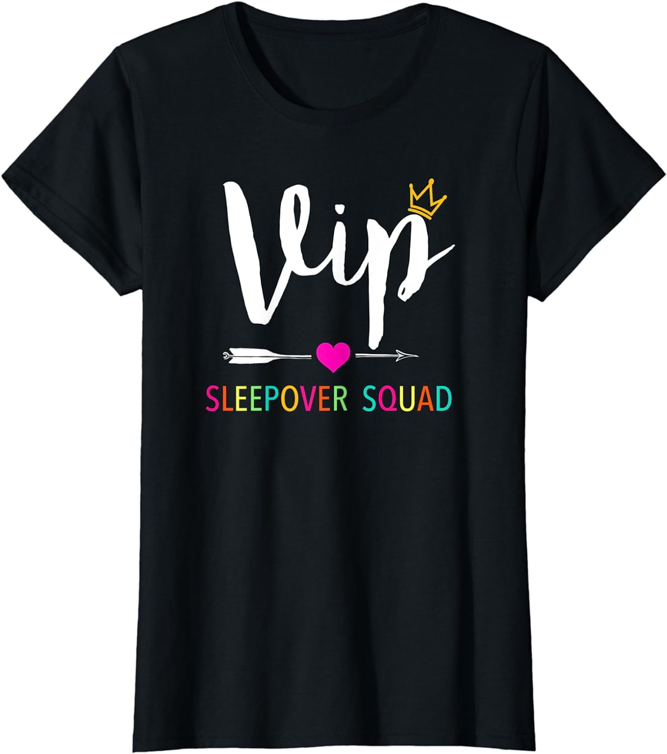 VIP Sleepover Squad Great for Slumber Party T-Shirt - Walmart.com