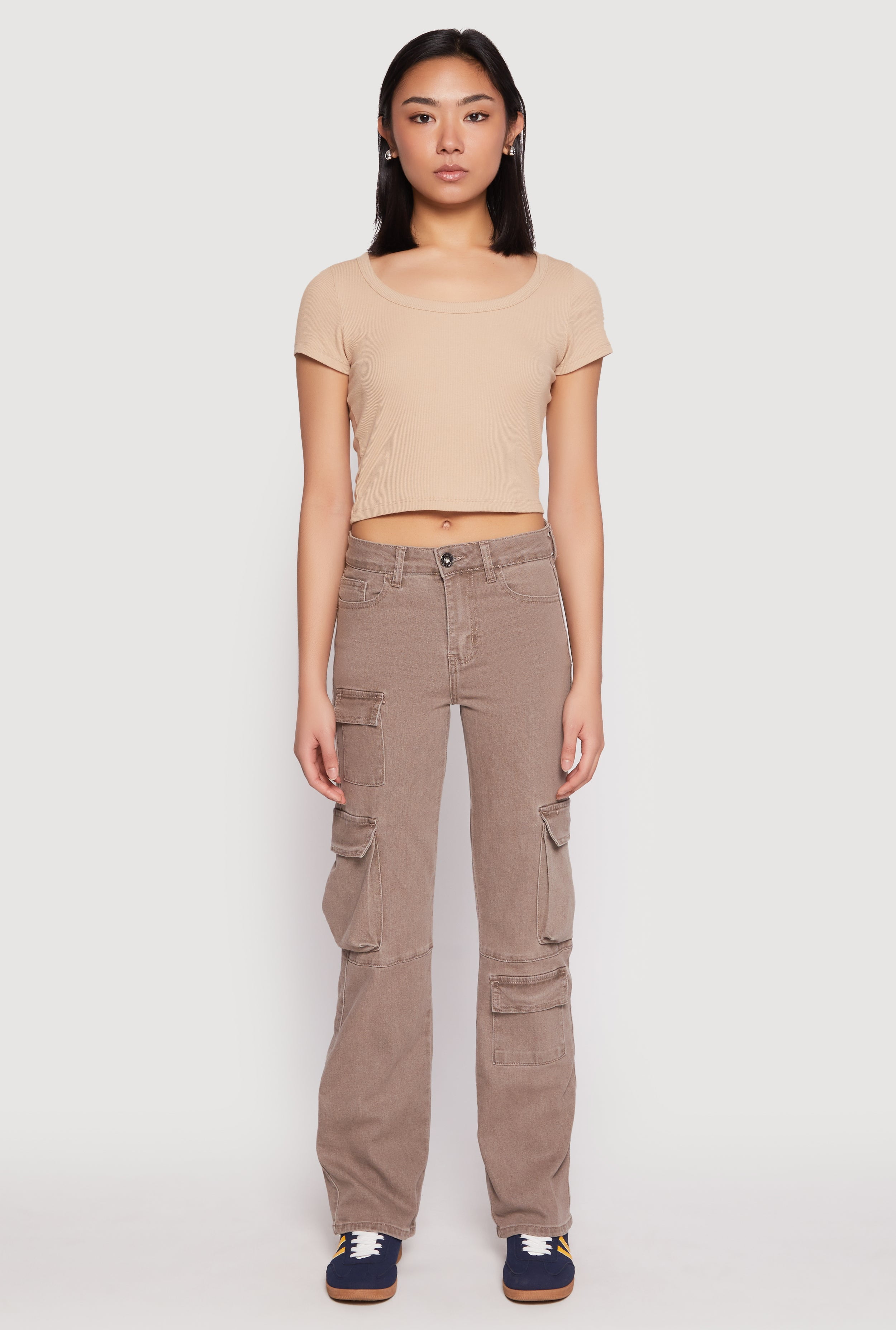 VIP Straight Leg Cargo Pocket Jeans - Walmart.com