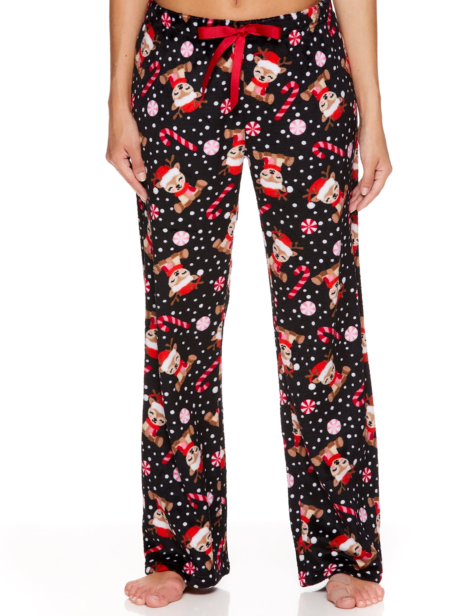 VIP Women's and Women's Plus Size Plush Sleep Pajama Pants, Sizes S-3X ...