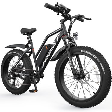 ESKUTE Star Foldable Electric Bike, 20" x 4.0" Fat Tires, 48V 500W ...
