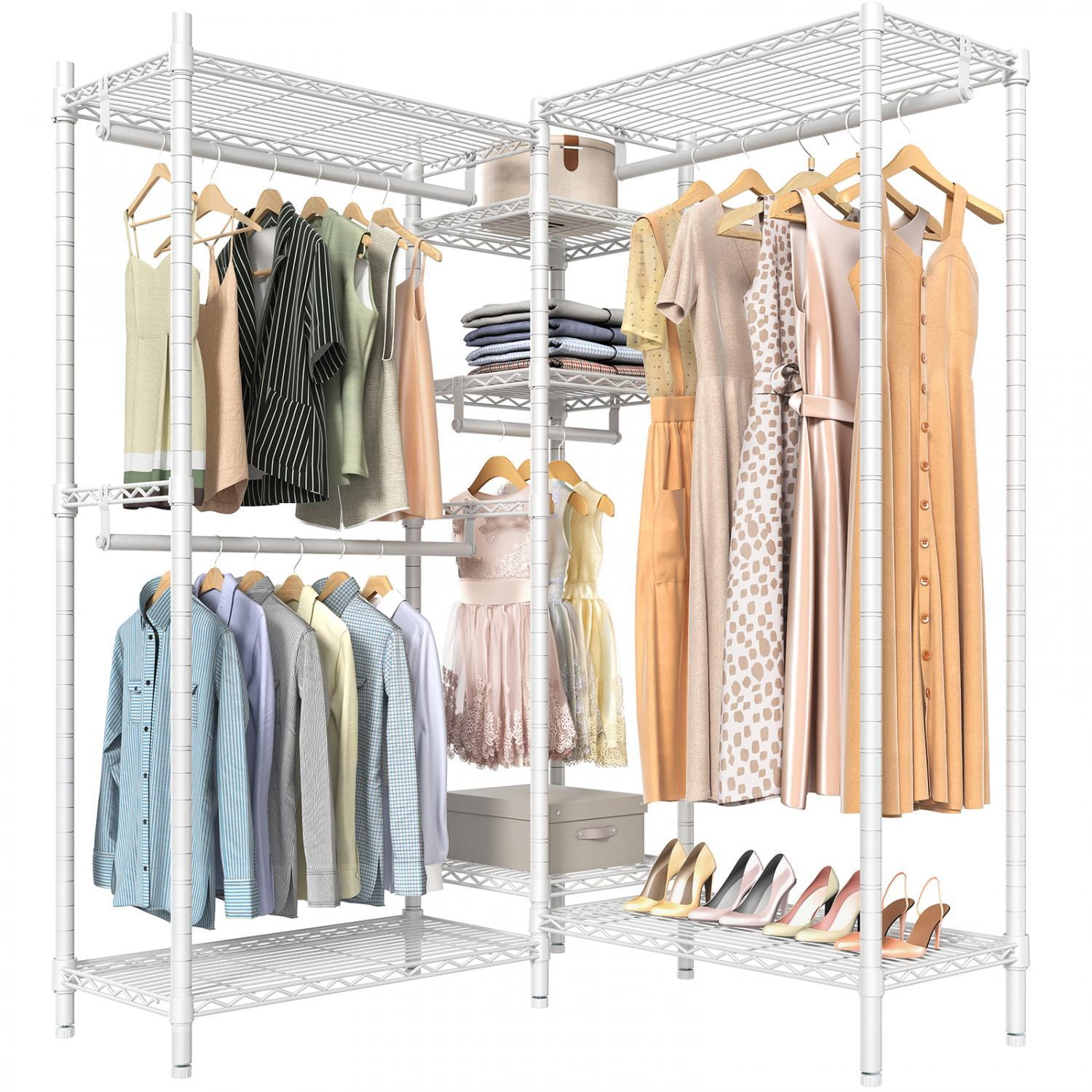 VIPEK L6 Garment Rack L Shaped Clothes Rack Clothing Rack, Metal, 43.3 ...