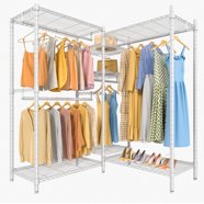 VIPEK V5i Garment Rack Heavy Duty Clothes Rack, 68.9" L x 15.7" W x 76. ...
