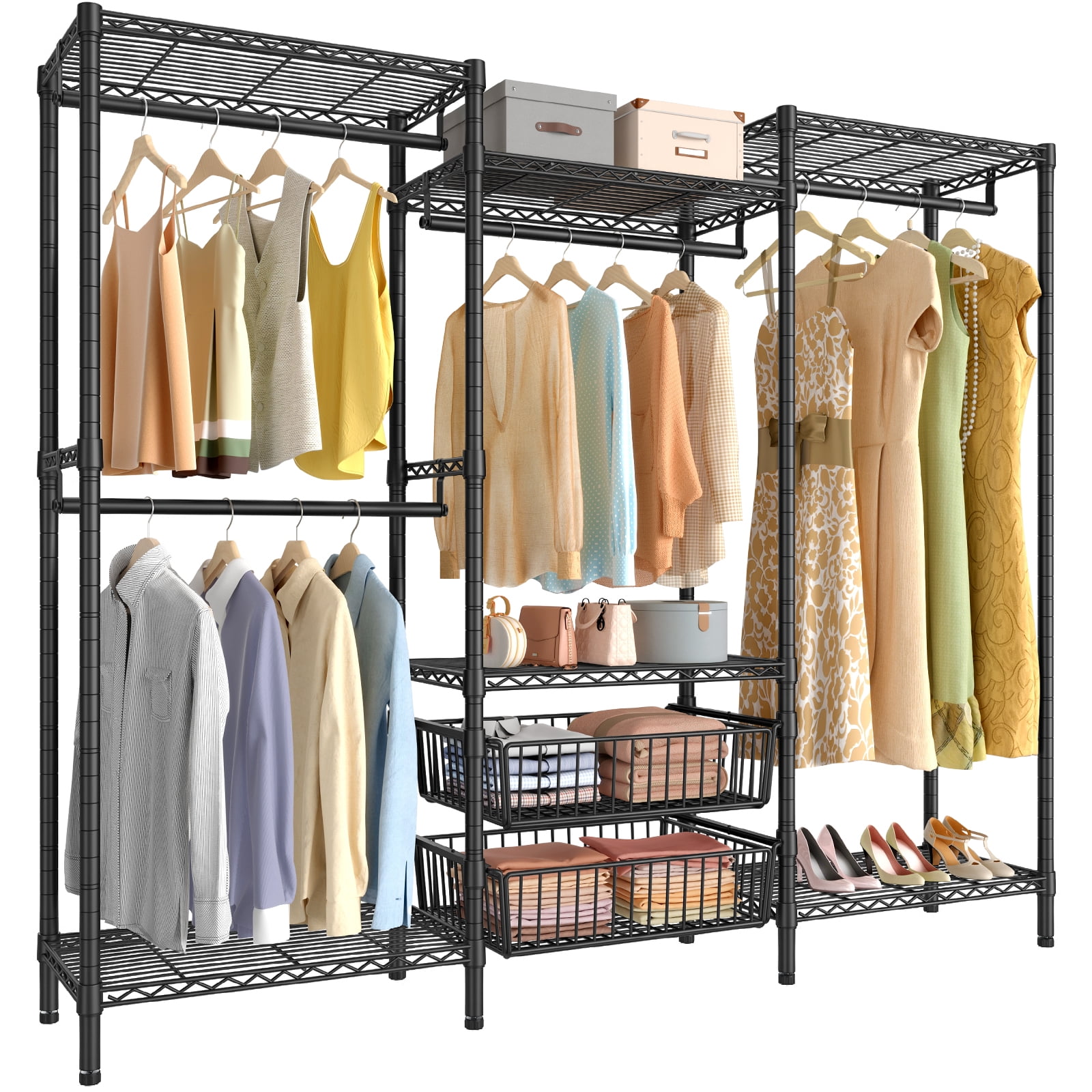 VIPEK V10i Medium Portable Closet Heavy Duty Clothes Rack, Free ...