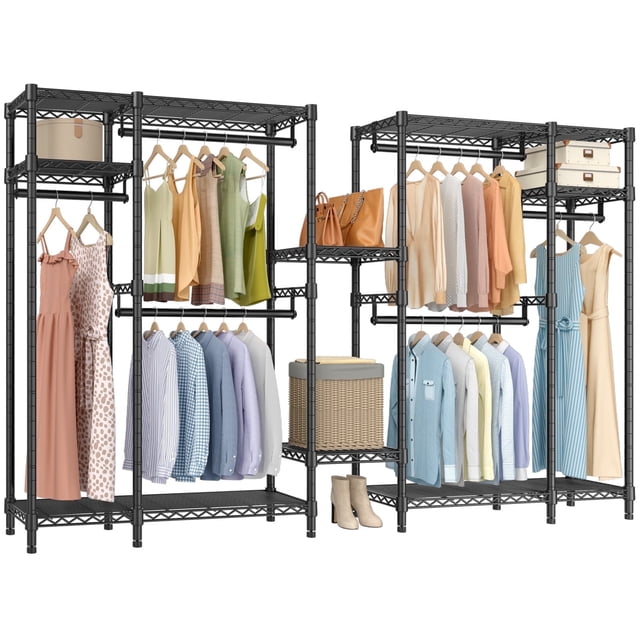 VIPEK V22 Extra Large Garment Rack Heavy Duty Clothing Rack Portable ...