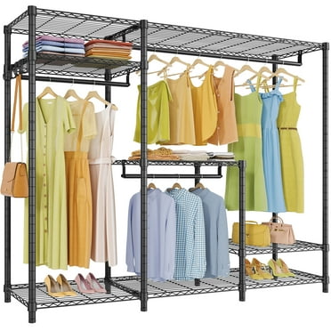 VIPEK V7C Basic Garment Rack with Cover Portable Closets Heavy Duty ...