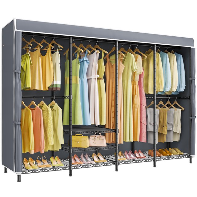 VIPEK V40C Plus Extra Large Clothing Rack Portable Wardrobe Closet ...