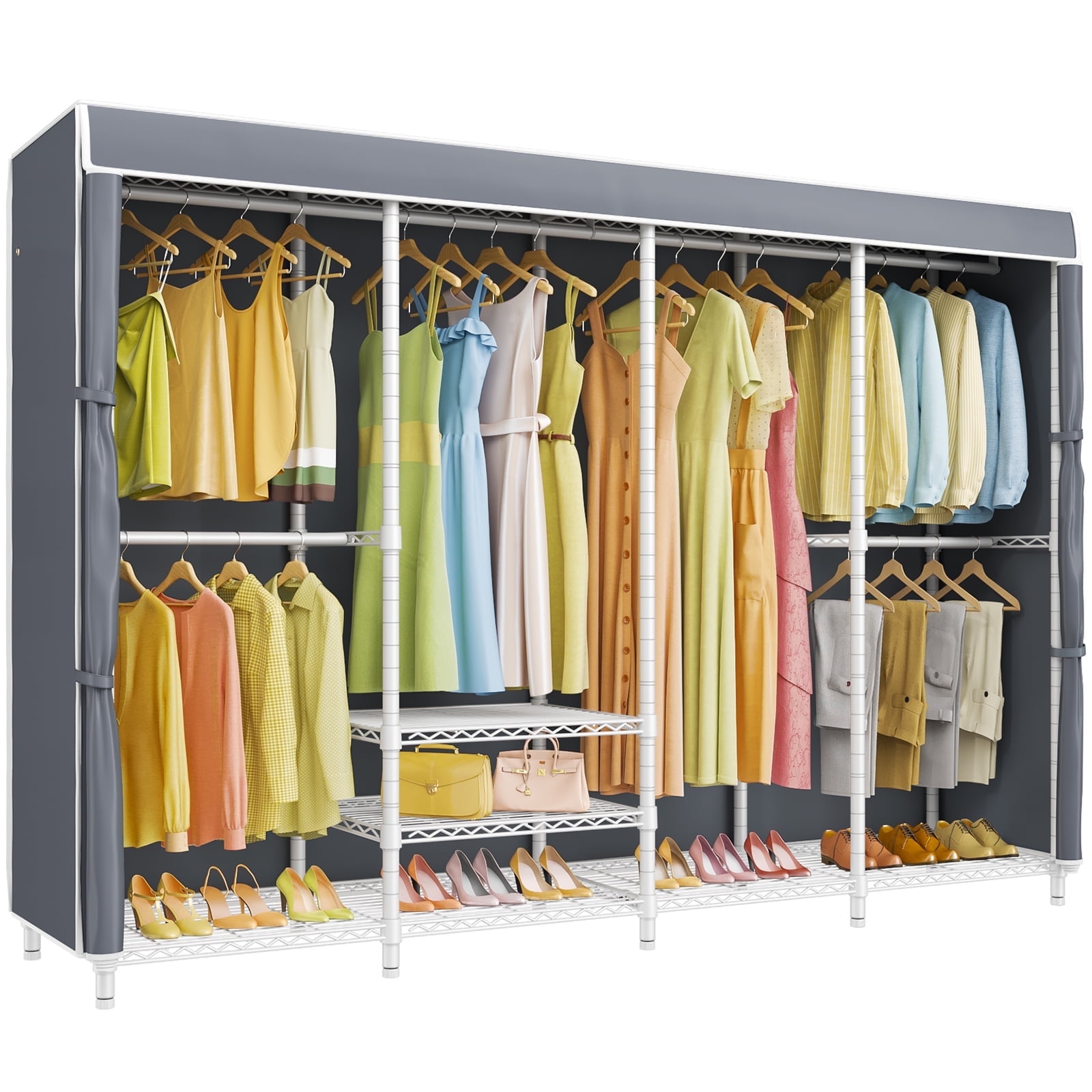 VIPEK V40C Plus Extra Large Clothing Rack Portable Wardrobe Closet ...