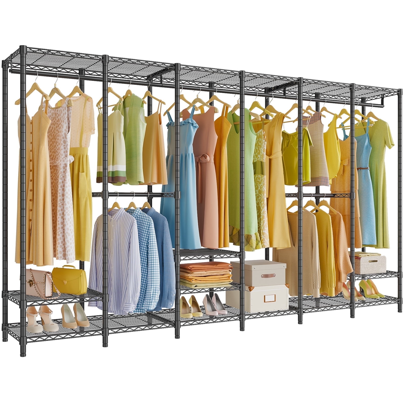 VIPEK V60 Extra Large Portable Closet Rack Heavy Duty Clothing Rack for ...