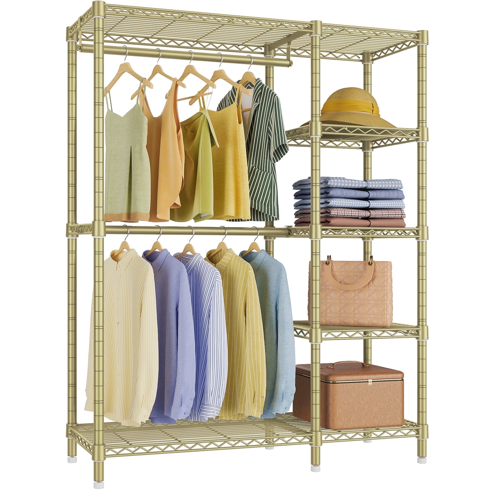 VIPEK V7 Clothes Rack Heavy Duty Max Load 670lbs, Garment Rack with 5 ...