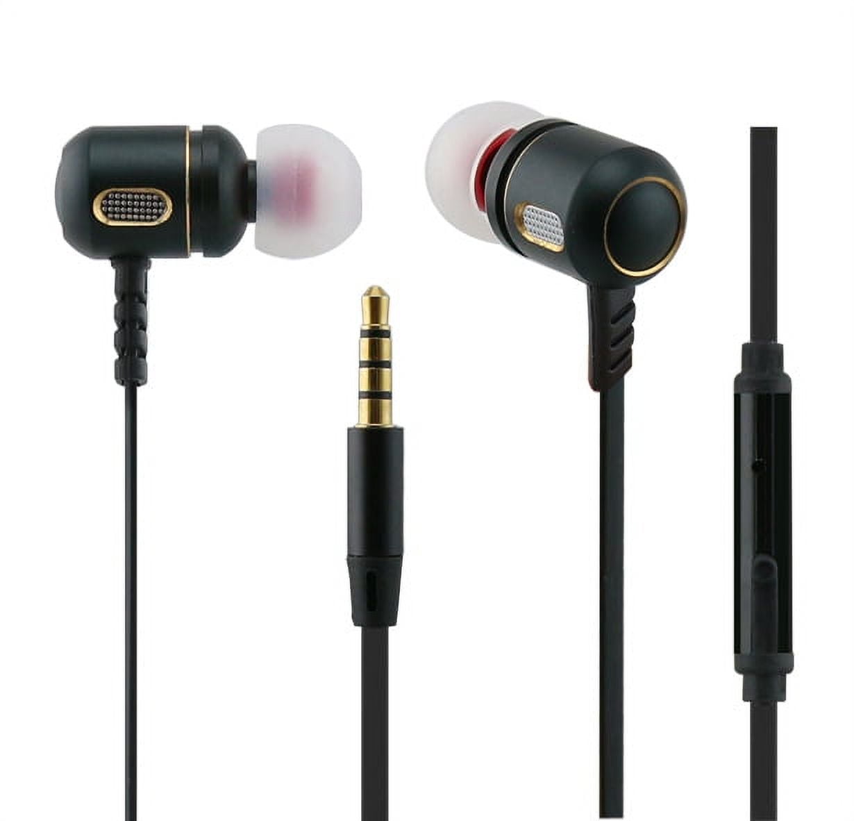 VIPER - HiFi Metal Earbuds - Black - Walmart.com