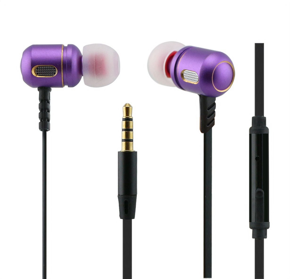 VIPER - HiFi Metal Earbuds - Purple - Walmart.com