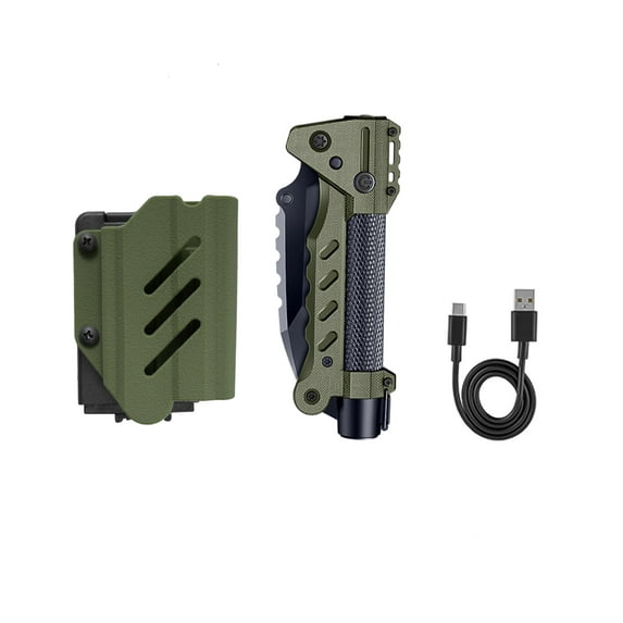 VIPERADE VAK6 Multitool with Folding Knife, LED Flashlight, Pulse ...