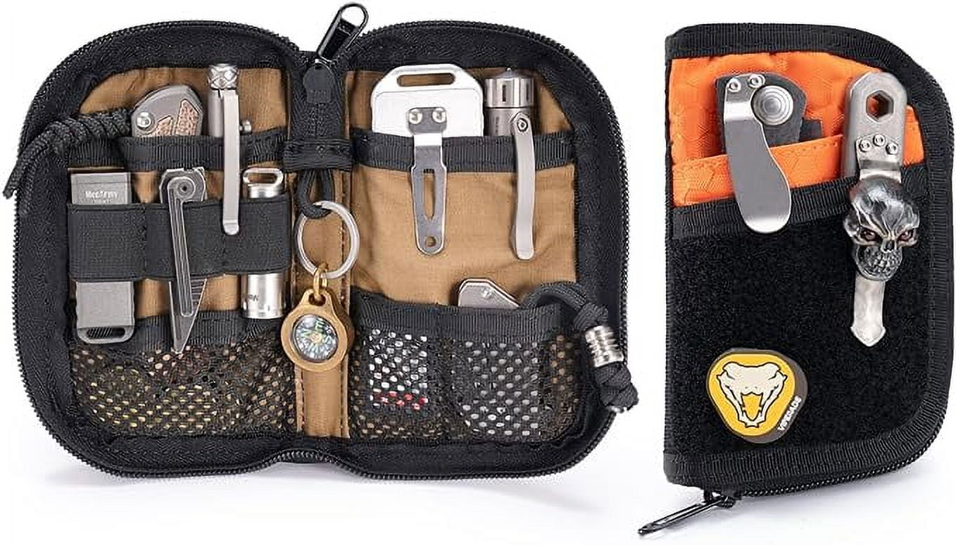VIPERADE VE10 Tool Pouch, EDC Pocket Organizer for Men, Small EDC ...