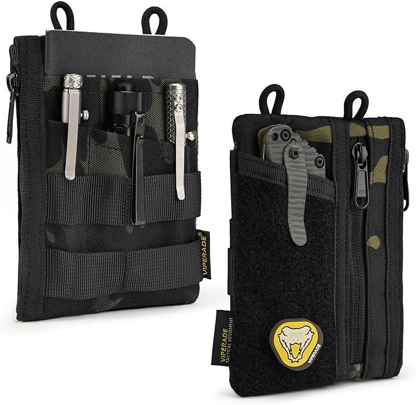 VIPERADE VE16 Pocket Organizer, EDC Pouch for Men, 7 Pockets EDC Pocket ...