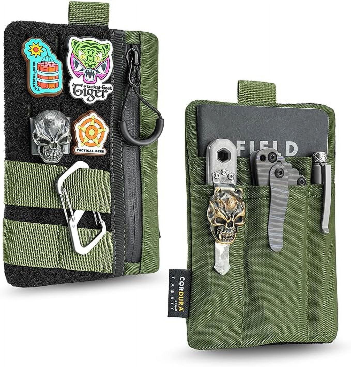 VIPERADE VE27 EDC Pouch, 6 Pockets EDC Organizer Pouch for Men, Cordura ...