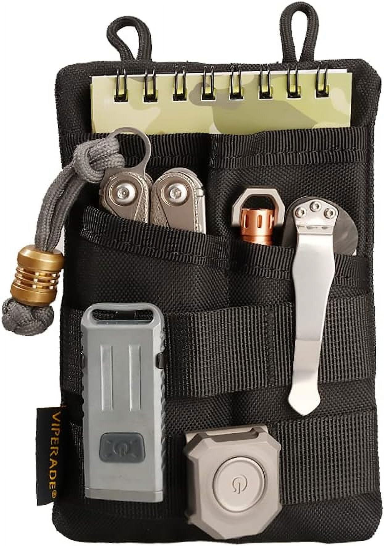 VIPERADE VE3 Tool Pouch Pocket Organizer, Nylon Tool Belt Pouch with 4 ...