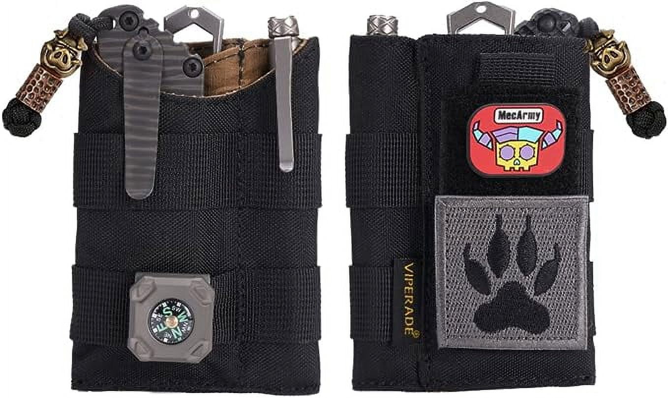 VIPERADE VE9 EDC Organizer Pouch, EDC Pocket Organizer for Men, Slim ...