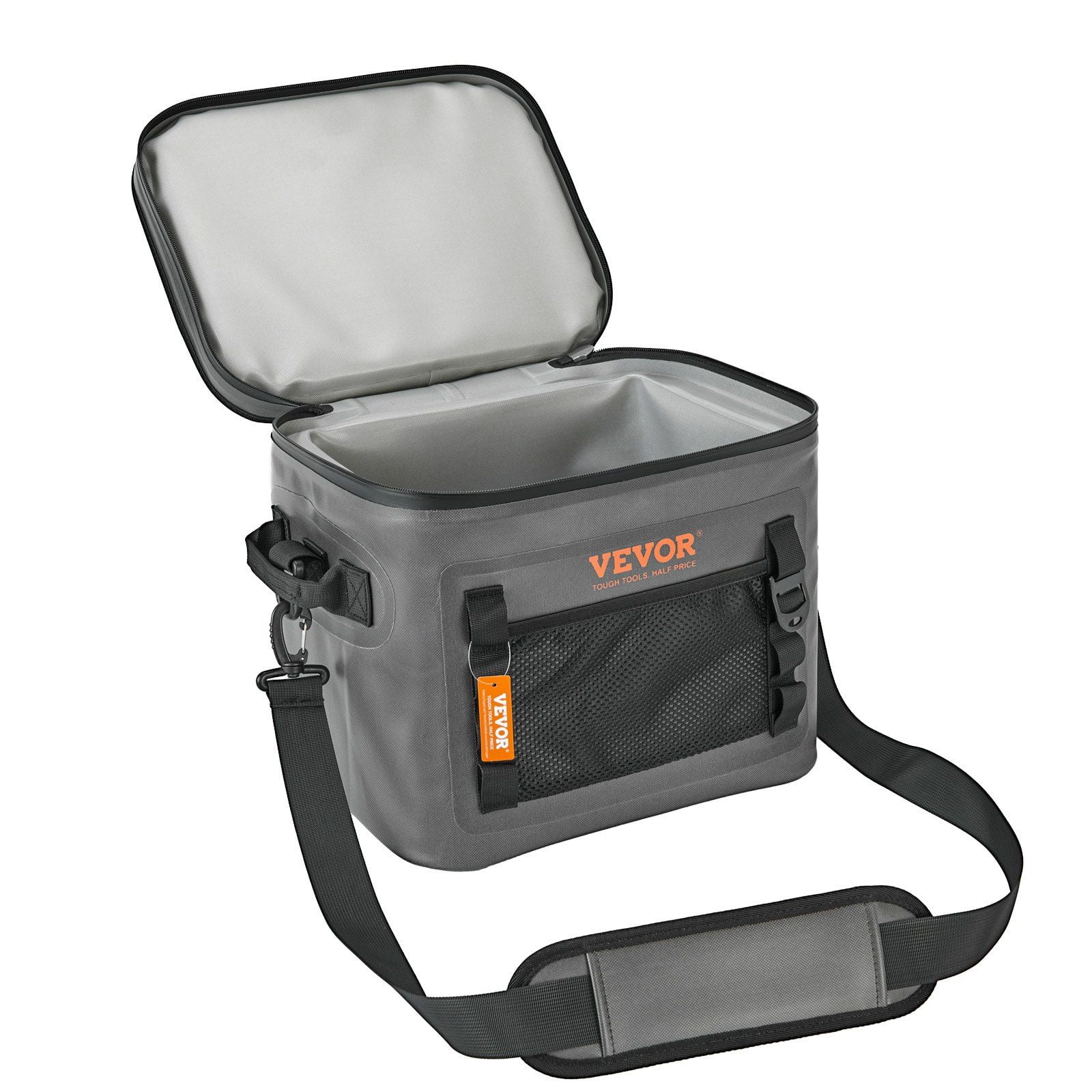 VIPMOON 24 Cans Soft Sided Cooler Bag Leakproof with Zipper, Soft ...