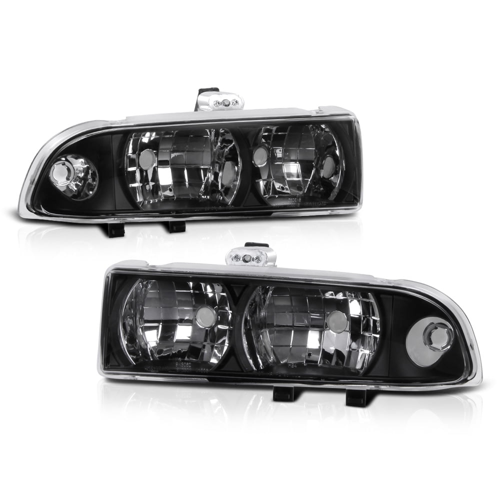 VIPMOTOZ Headlight Headlamp Assembly For 1998-2004 Chevy S10 Pickup ...