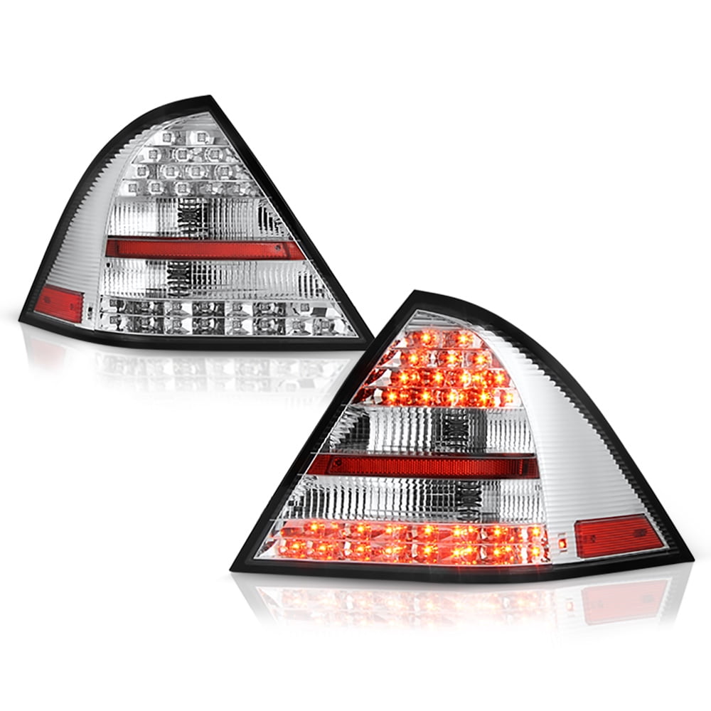 VIPMotoZ 2001-2004 Mercedes-Benz W203 C-Class LED Tail Lights, Driver ...