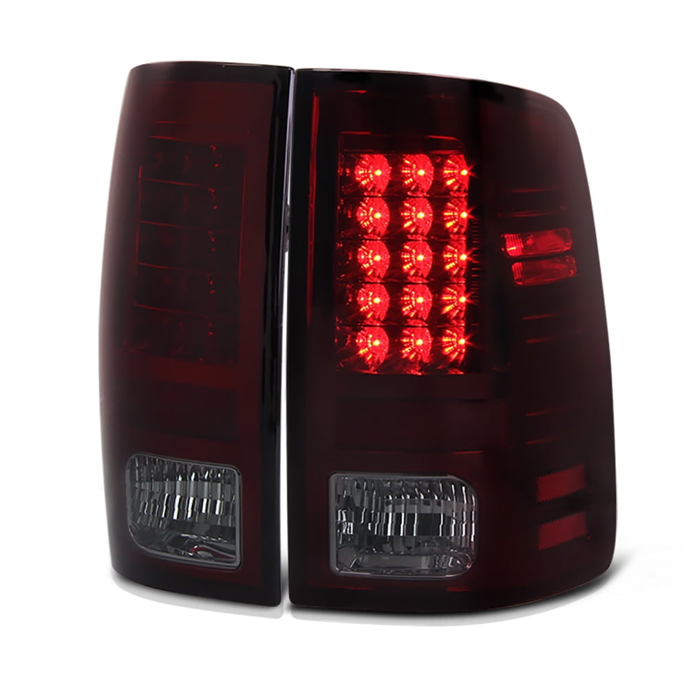 VIPMotoZ 2009-2017 Dodge RAM 1500 2500 3500 Off-Road Smoke Lens LED Taillights Taillamps, Driver ...
