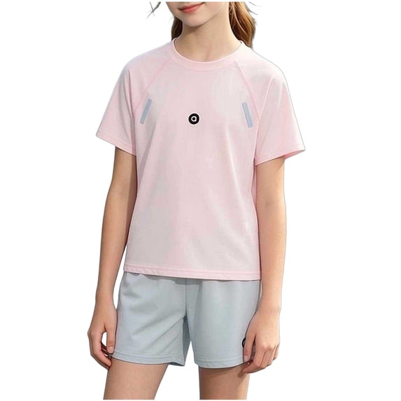 VIPOIN 2 Piece Sets for Little to Big Girls Quick Dry Athletic Outfit ...