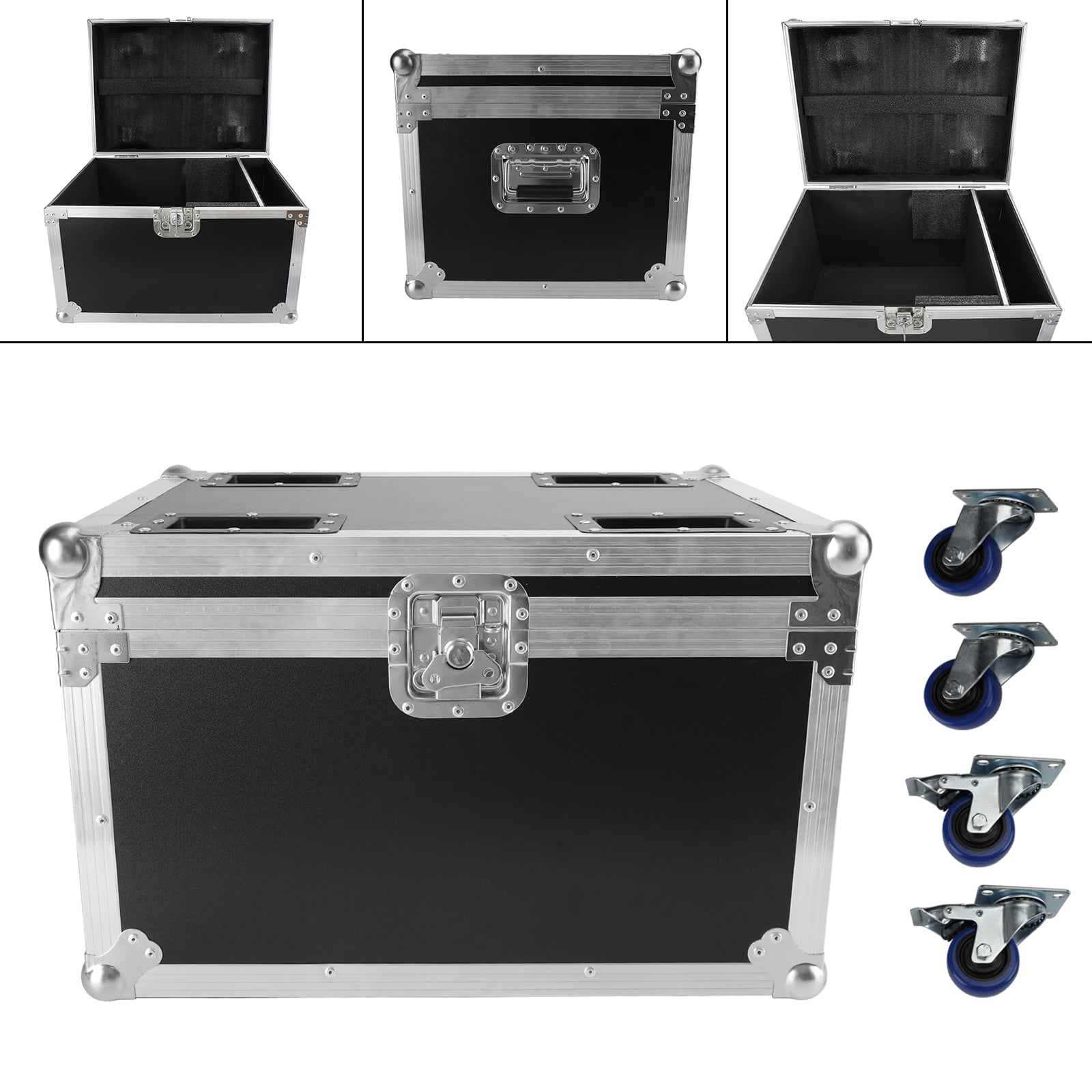 VIPQV 1Pc Flight Case Hard Case With 4Pcs 100W Moving Head Stage Light ...