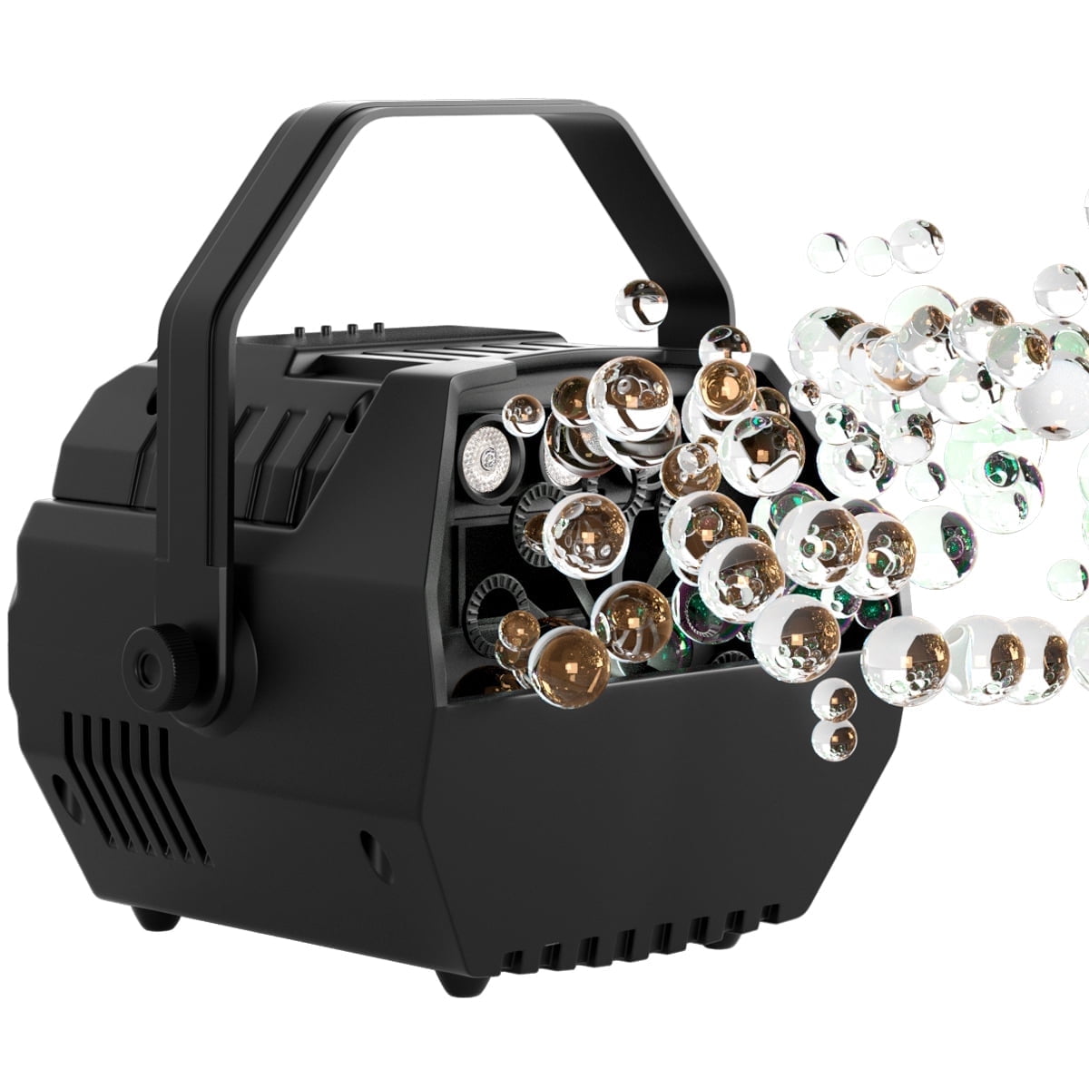VIPQV Bubble Machine, 15W Automatic Bubble Blower with 2 Speed & Fog ...