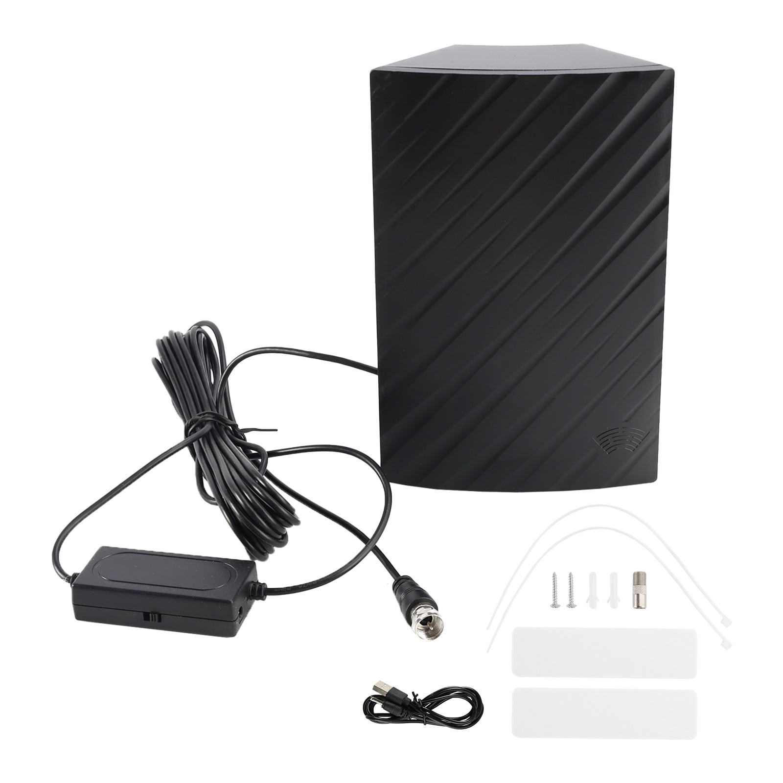 VIPQV TV Antenna Indoor Outdoor Long Range 500 Miles, Support 4K 1080p ...