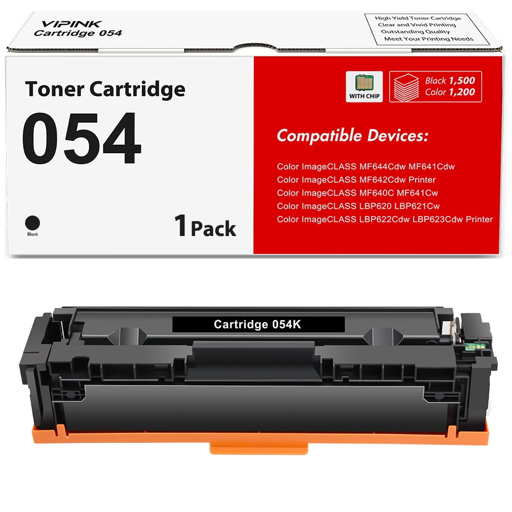 VIPink 1-Pack Compatible Toner Replacement Cartridge for Canon 054 ...