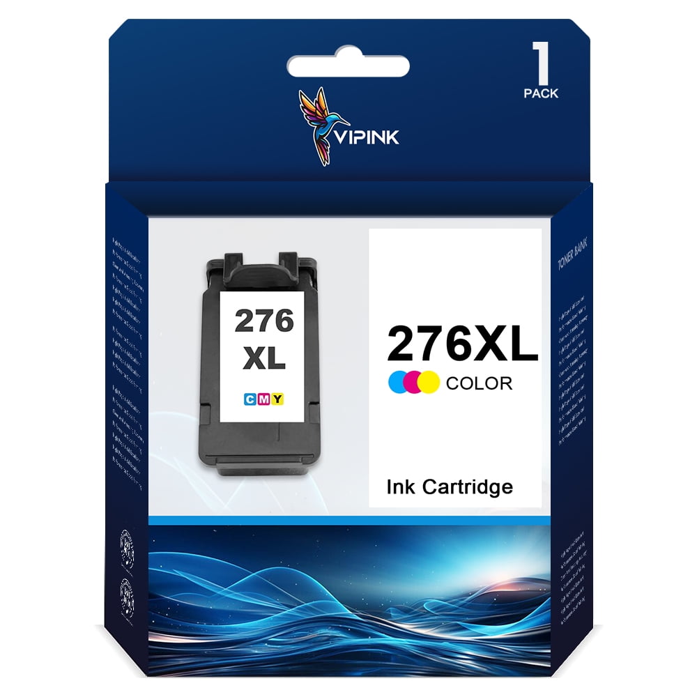 VIPink 276XL Color Ink Cartridge Compatible for Canon 276XL CL276XL for ...