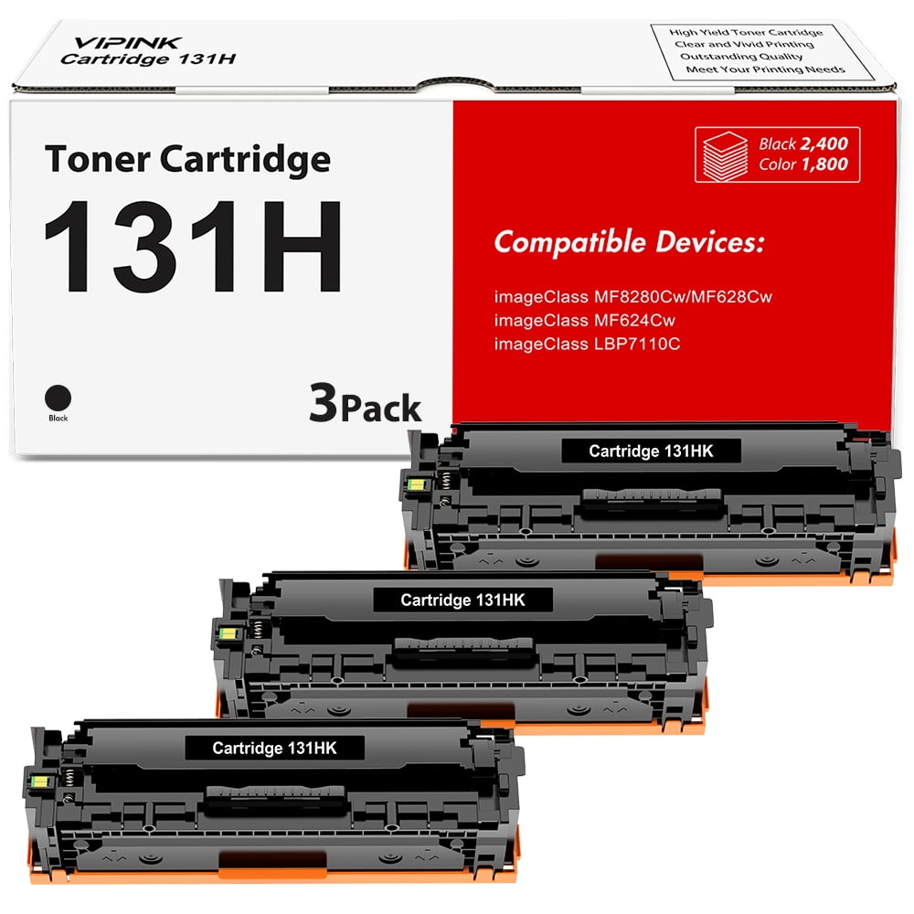 VIPink 3-Pack Toner for Canon | Toner supplies for tech - Walmart ...