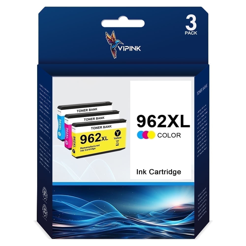 962XL Ink Cartridge Compatible for HP 962 962XL Printer Ink Combo Pack ...