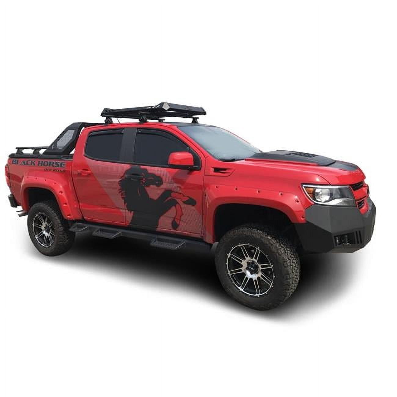 VIRB05B 2 x 2 Off Road Vigor Roll Bar with LED Cube Light - Black ...