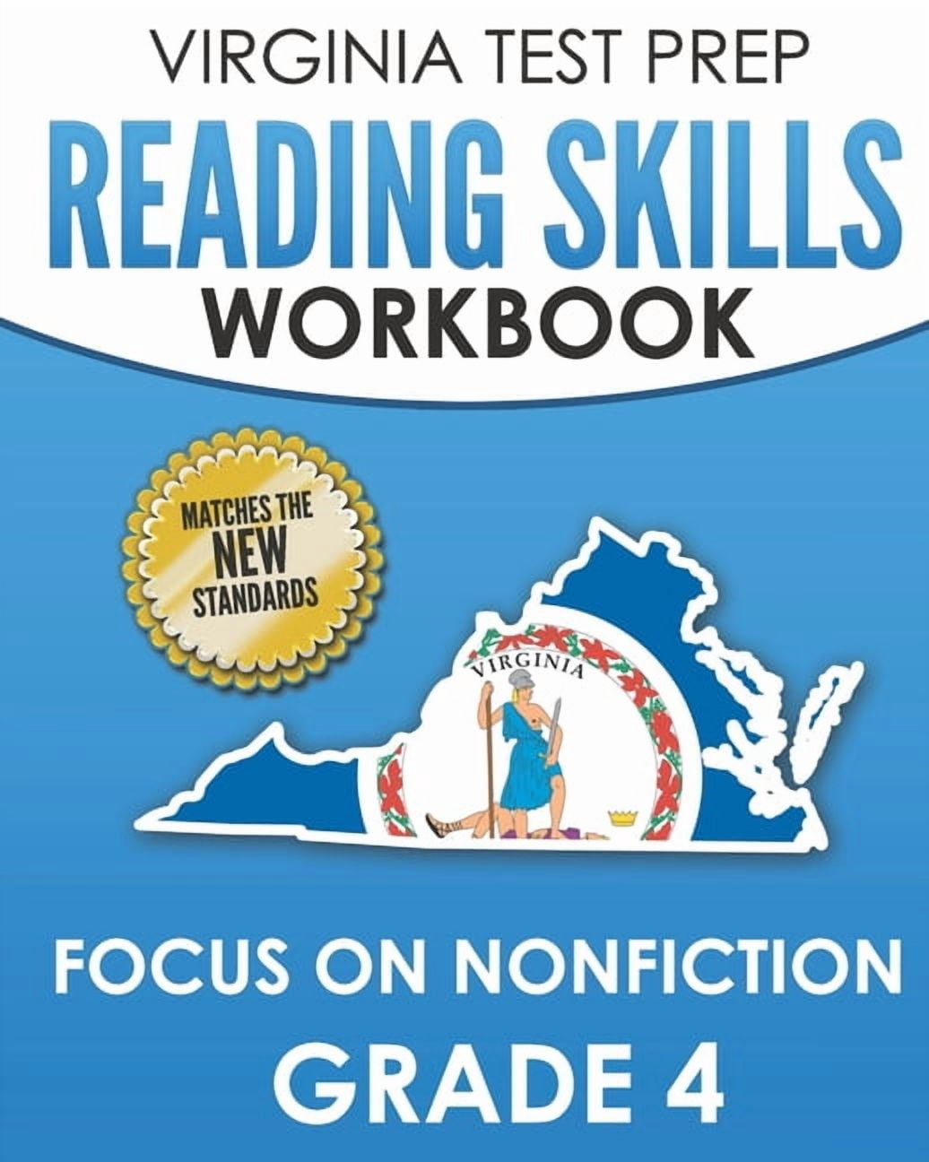 VIRGINIA TEST PREP Reading Skills Workbook Focus on Nonfiction Grade 4 ...